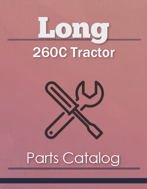 Long 260C Tractor - Parts Catalog | Farm Manuals Fast
