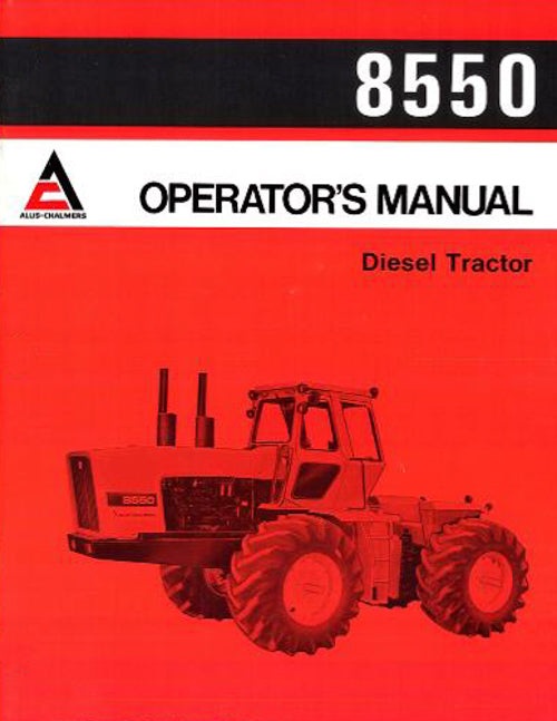 Allis-Chalmers 8550 Tractor Manual | Farm Manuals Fast
