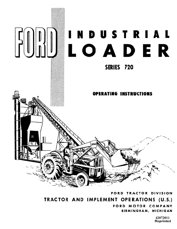 Ford 720 Loader Manual | Farm Manuals Fast